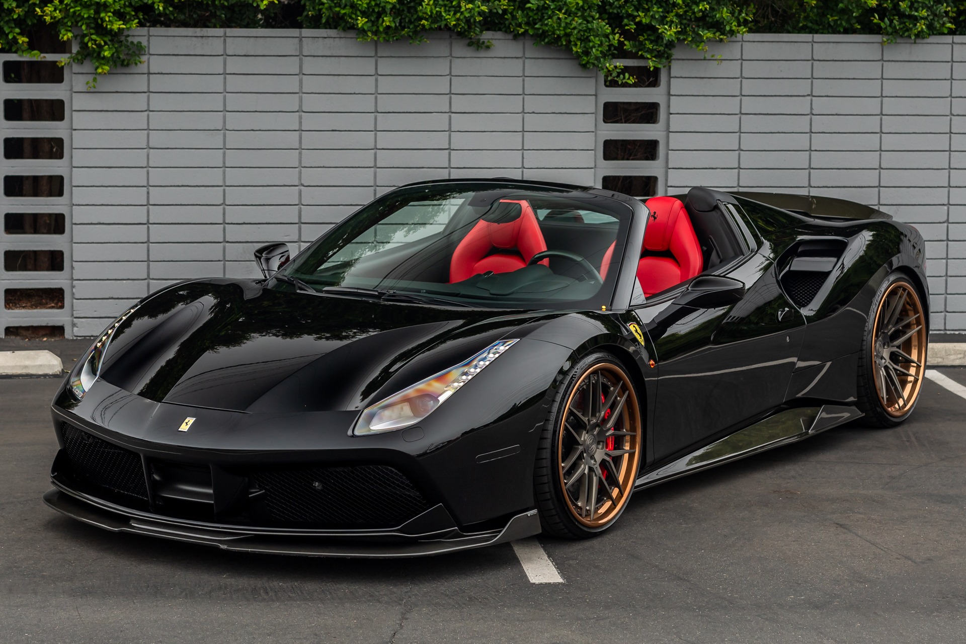 Used 2019 Ferrari 488 Spider For Sale (Sold) | iLusso Palm Beach Stock ...