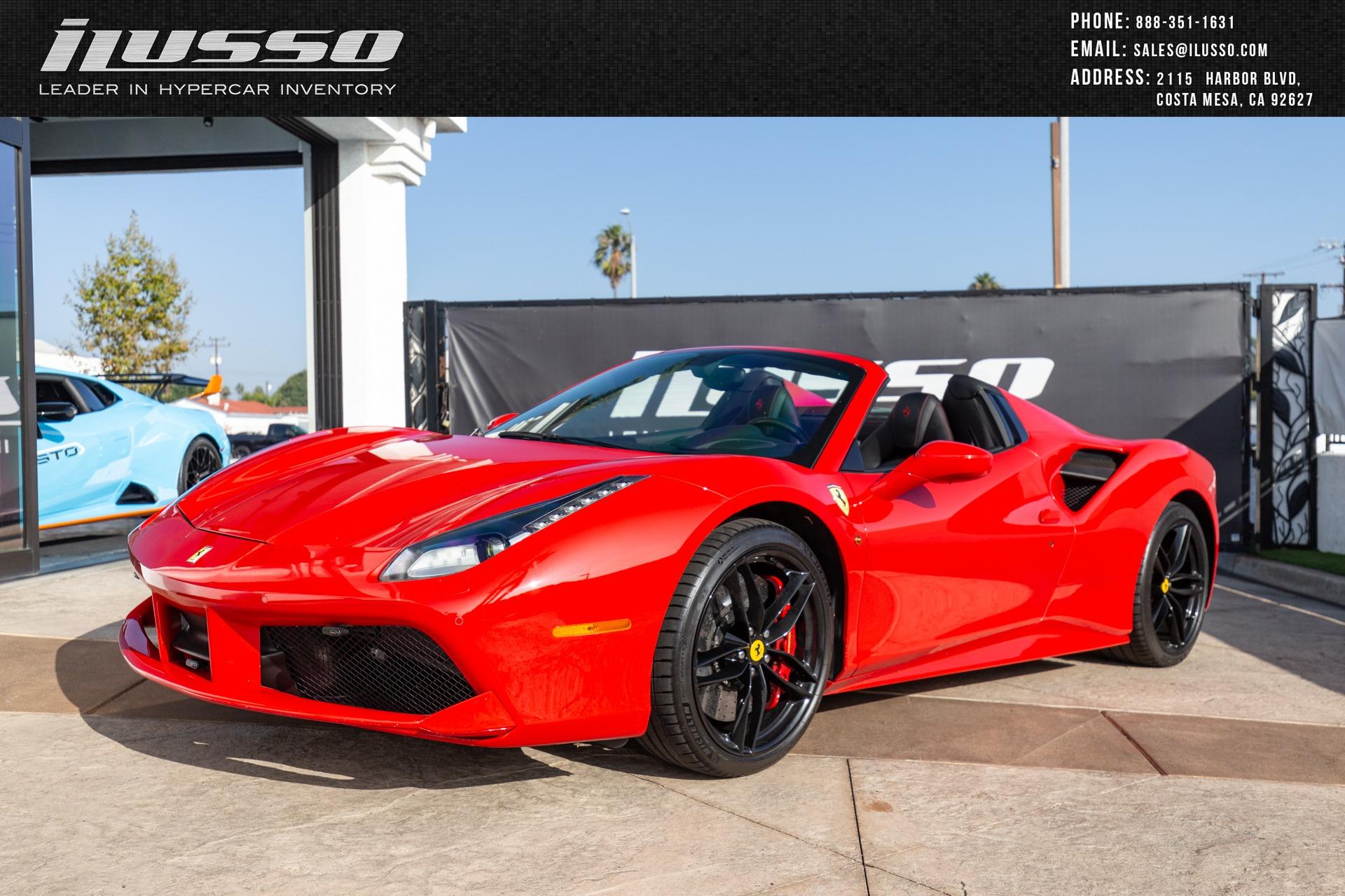 Used 2019 Ferrari 488 Spider | iLusso Palm Beach Stock #41662